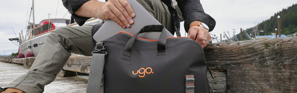 Introducing The All New Waterproof, Floating ugo® MESSENGER Bag! - ugo wear